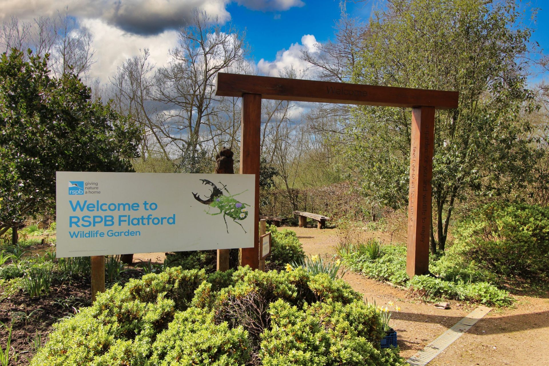 RSPB Flatford Wildlife Garden | Visit East of England